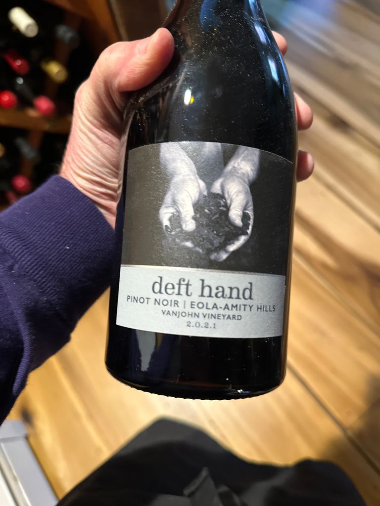 2021 Deft Hand Pinot Noir VanJohn Vineyard, USA, Oregon, Willamette ...