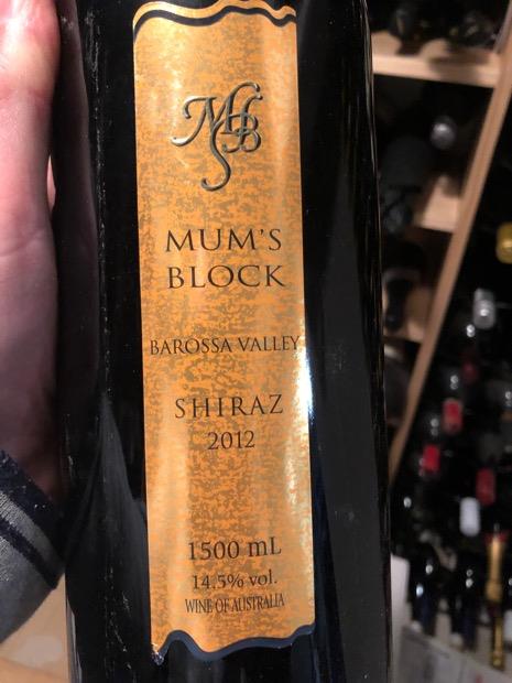 2017 Rohrlach Mum's Block Shiraz, Australia, South Australia, Barossa ...