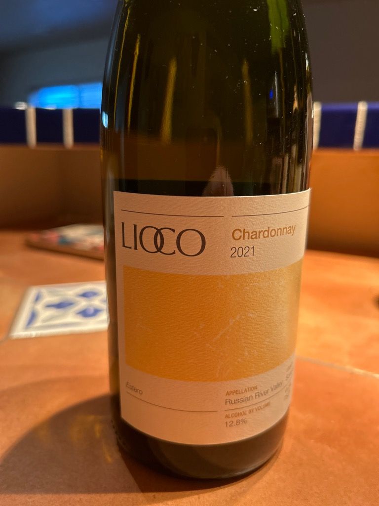 2021 Lioco Chardonnay Estero, USA, California, Sonoma County, Russian ...