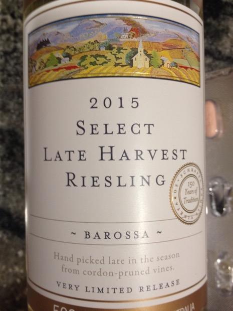 2014 Bethany Riesling Select Late Harvest, Australia, South Australia ...