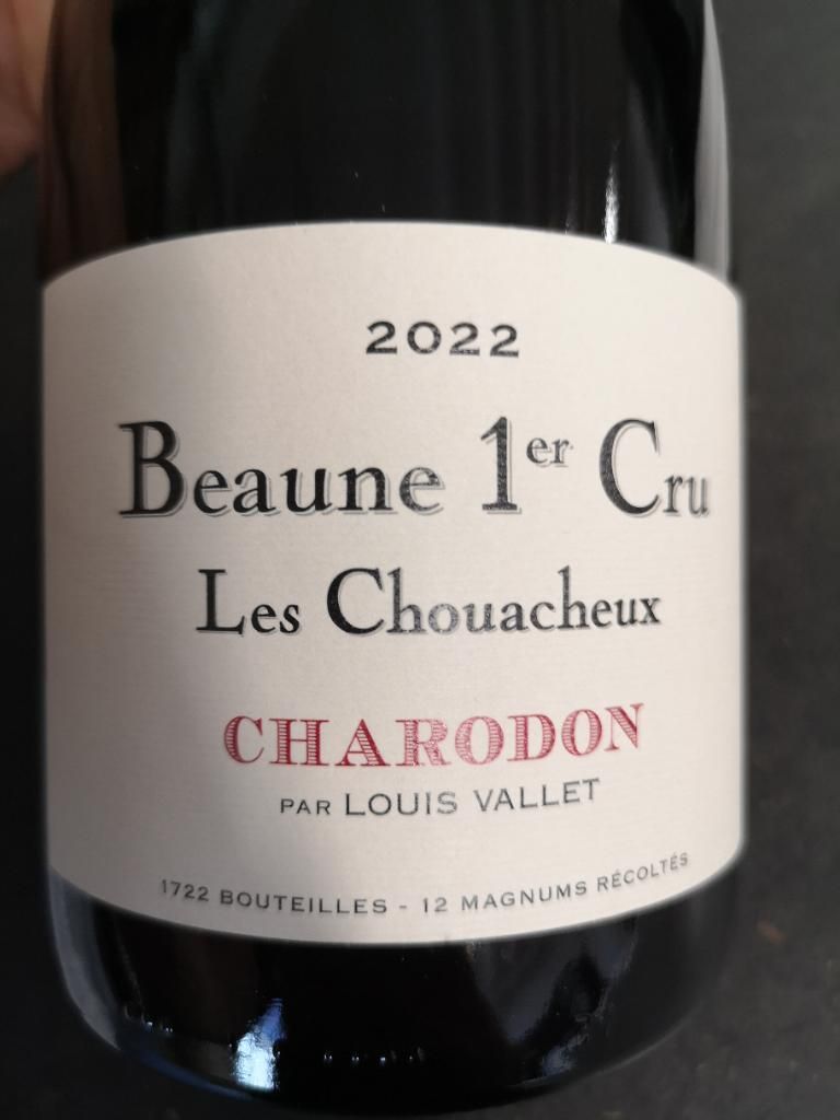 2022 Château de Charodon Beaune 1er Cru Les Chouacheux, France ...