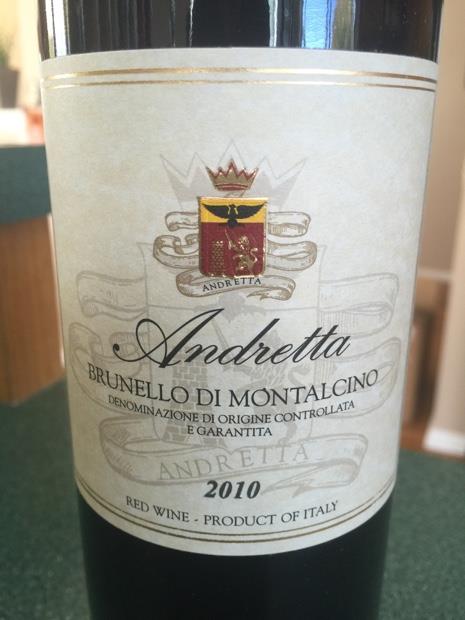 2010 Vitanza Brunello di Montalcino Andretta, Italy, Tuscany ...