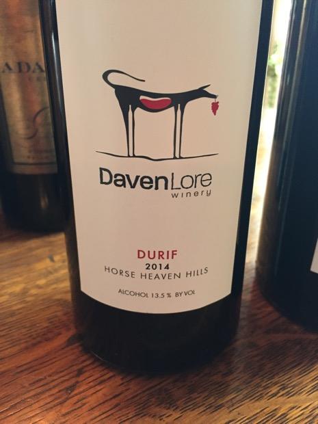 2014 Daven Lore Winery Durif Horse Heaven Hills, USA, Washington ...