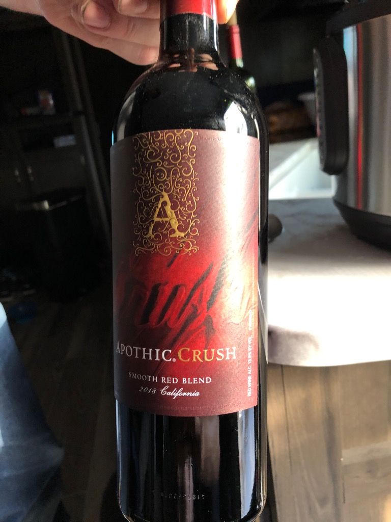 2021 Apothic Crush, USA, California - CellarTracker