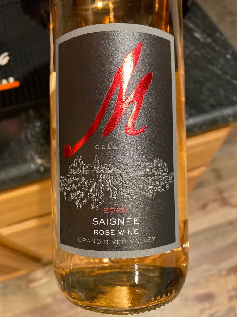 2022 M Cellars Saignée Rosé, USA, Ohio, Grand River Valley - CellarTracker