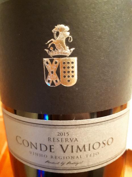 2015 Falua Tejo Conde de Vimioso Reserva, Portugal, Ribatejo, Tejo ...