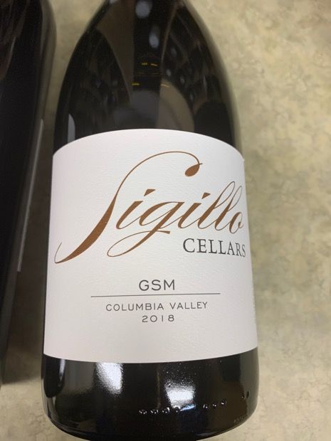 2018 Sigillo Cellars GSM (Grenache, Syrah, Mourvedre), USA, Washington ...