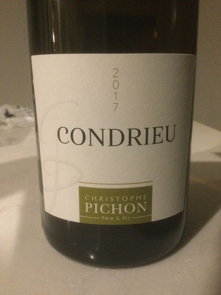 2018 Domaine Pichon Condrieu, France, Rhône, Northern Rhône, Condrieu ...