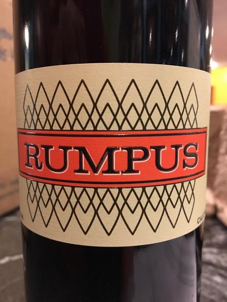 2015 Rumpus Red Wine, USA, California - CellarTracker