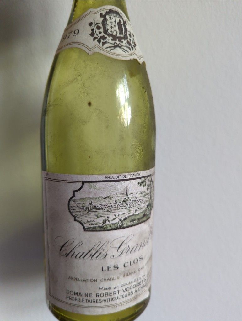 1979 Domaine Vocoret et Fils Chablis Grand Cru Les Clos, France ...