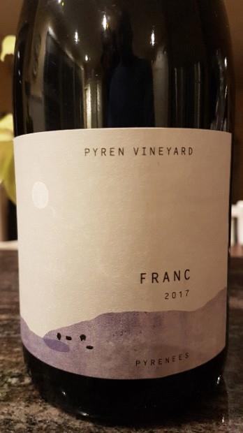 2018 Pyren Vineyard Cabernet Franc, Australia, Victoria, Western ...