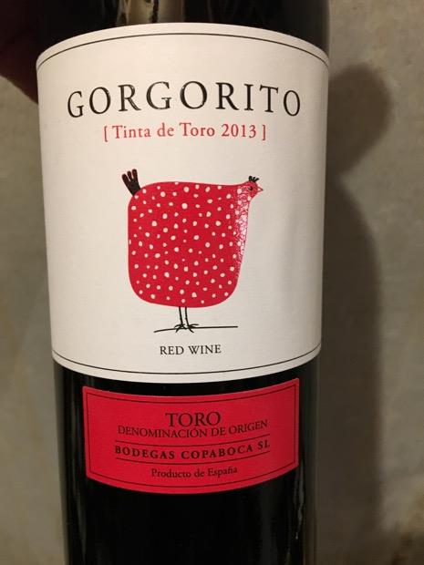 2012 Bodegas Copaboca Rueda Gorgorito Tinta de Toro, Spain, Castilla y ...