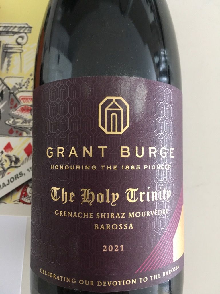 2021 Grant Burge The Holy Trinity, Australia, South Australia, Barossa ...