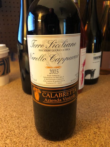 2015 Calabretta Nerello Cappuccio Terre Siciliane, Italy, Sicily, Terre ...