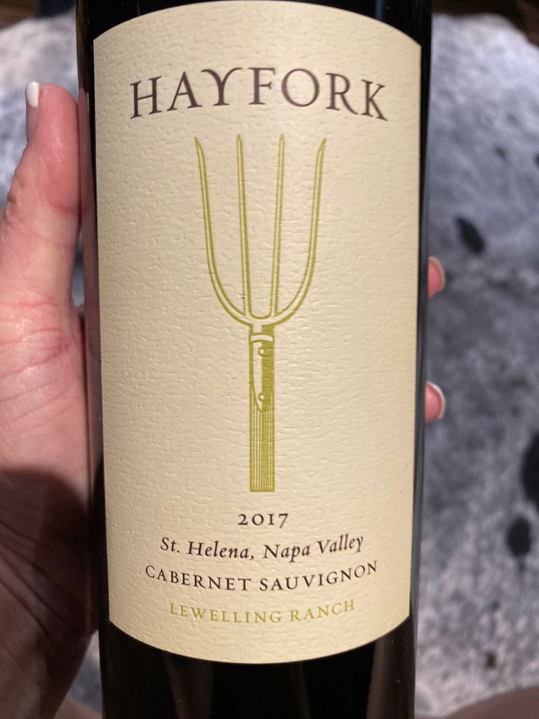 2017 Hayfork Cabernet Sauvignon Field Select Lewelling Ranch, USA ...