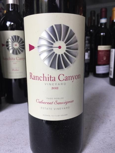 2012 Ranchita Canyon Cabernet Sauvignon Estate Ranchita Canyon Vineyard ...