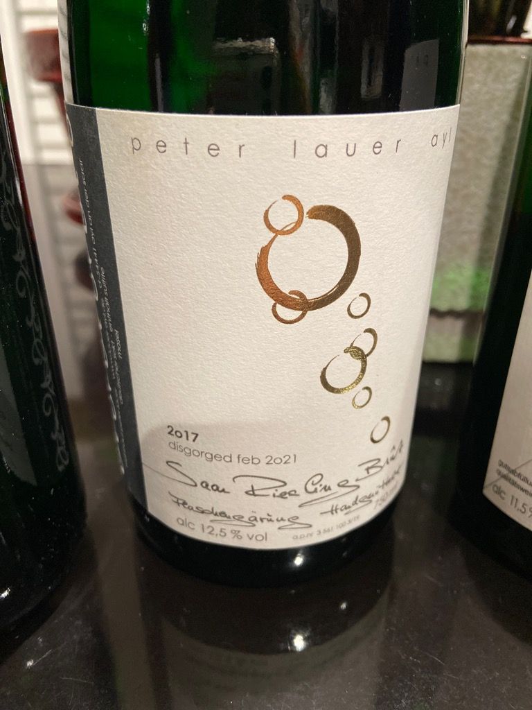 2020 Peter Lauer Saar Riesling Brut, Germany, Mosel Saar Ruwer ...