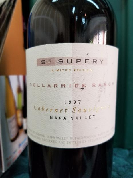 1997 St. Supéry Cabernet Sauvignon Dollarhide Estate, USA, California ...