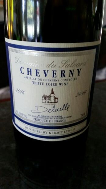 2016 Domaine du Salvard Cheverny Blanc, France, Loire Valley, Touraine ...