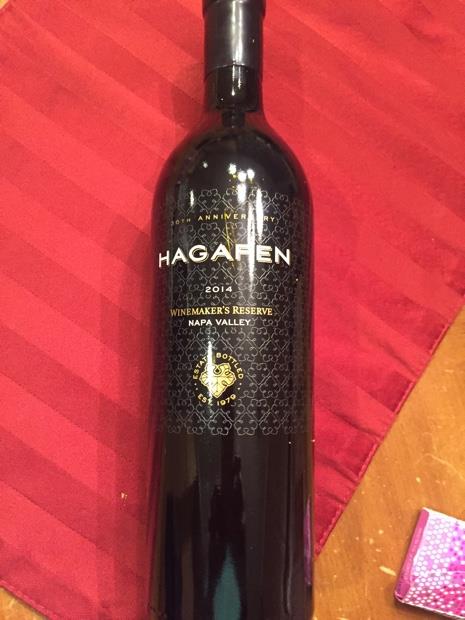 2018 Hagafen 36th Anniversary Winemakers Reserve, USA, California, Napa ...
