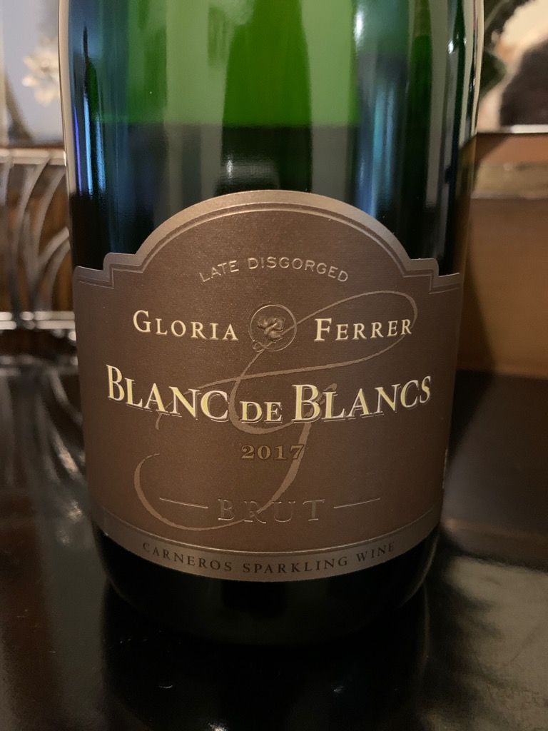 2017 Gloria Ferrer Blanc de Blancs, USA, California, Napa / Sonoma, Carneros - CellarTracker