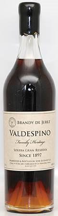 NV Valdespino Brandy de Jerez Solera 1897 Gran Reserva (Sherry Cask ...