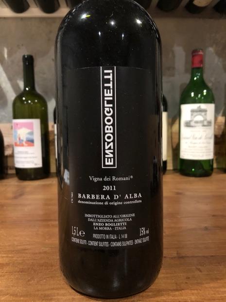 2011 Enzo Boglietti Barbera d'Alba Vigna dei Romani, Italy, Piedmont ...
