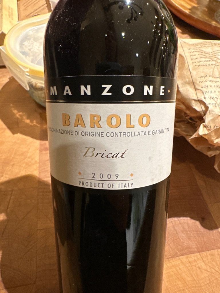 2009 Giovanni Manzone Barolo Bricat, Italy, Piedmont, Langhe, Barolo ...