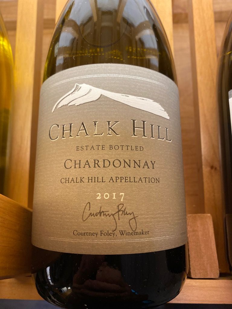 2018 Chalk Hill Chardonnay Estate Bottled Chalk Hill, USA, California ...