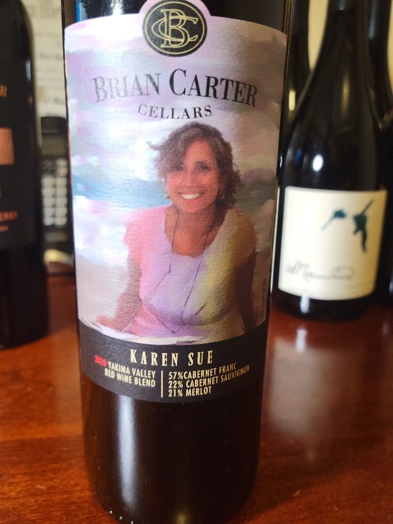 2020 Brian Carter Cellars Cabernet Franc Karen Sue, USA, Washington ...