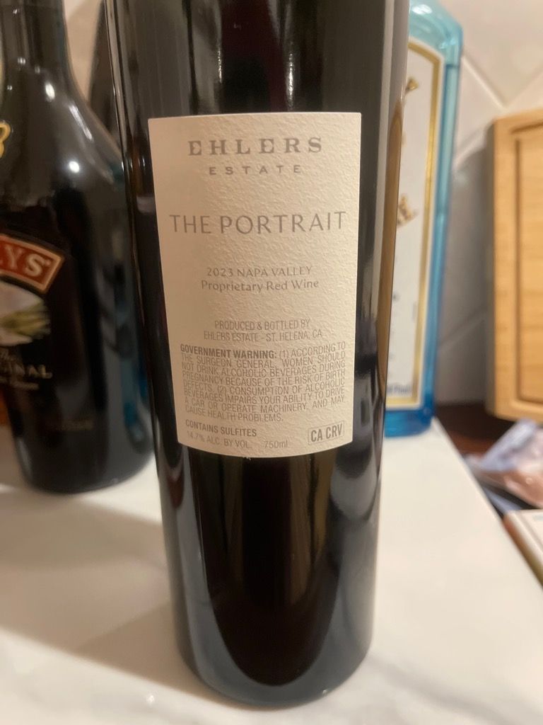 2023 Ehlers Estate Portrait Red Blend, USA, California, Napa Valley, St ...