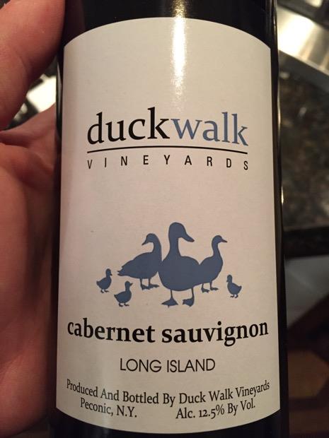 2020 Duck Walk Vineyards Cabernet Sauvignon, USA, New York, Long Island ...