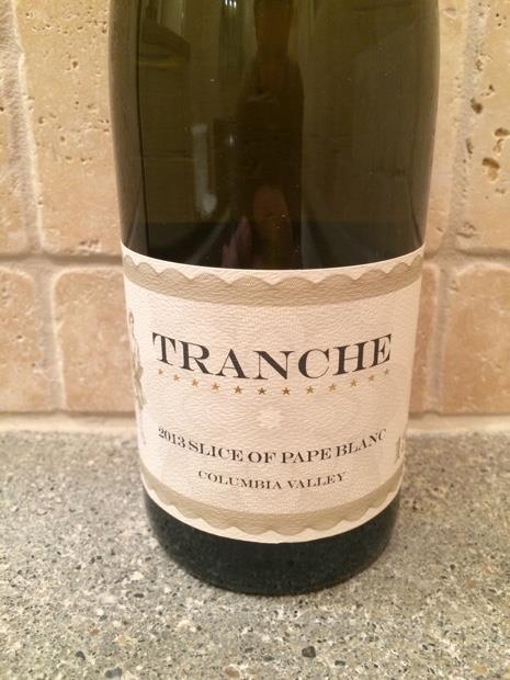 2013 Tranche Cellars Slice of Pape Blanc Blue Mountain Vineyard, USA ...
