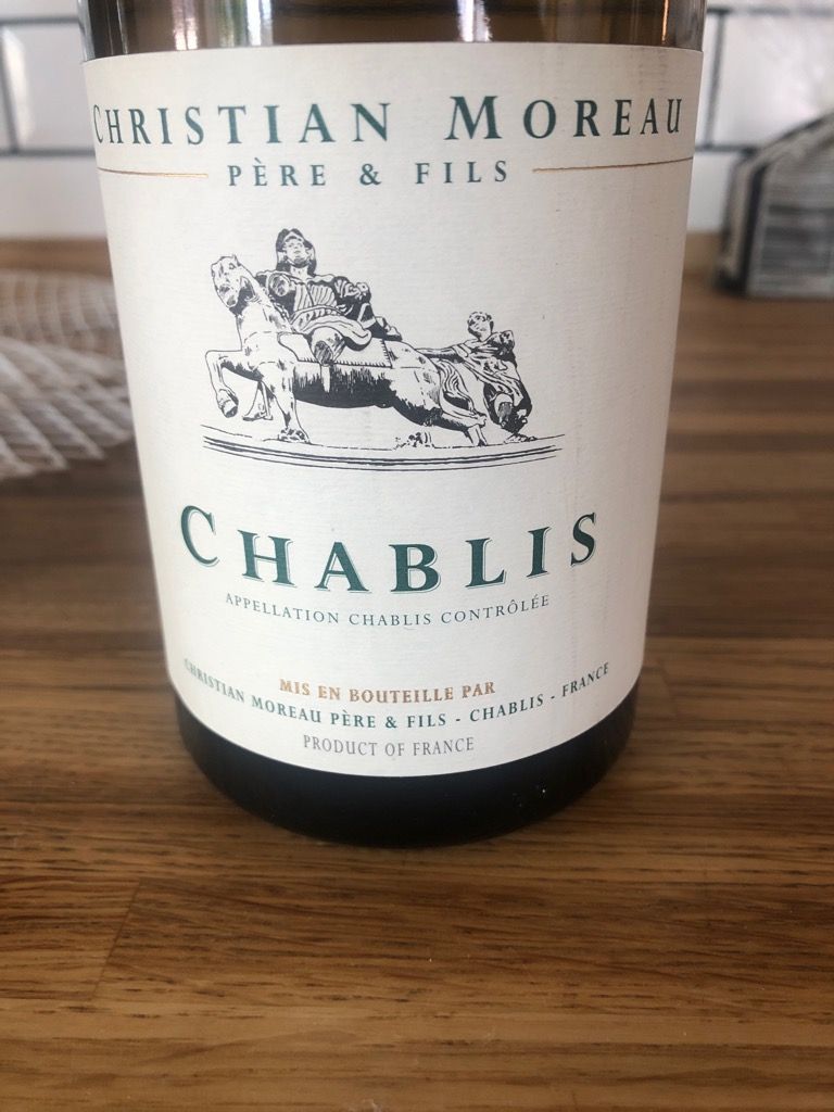 2021 Domaine Christian Moreau Père et Fils Chablis, France, Burgundy ...
