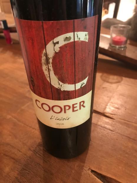 2016 Cooper Wine Company L'inizio, USA, Washington, Columbia Valley ...