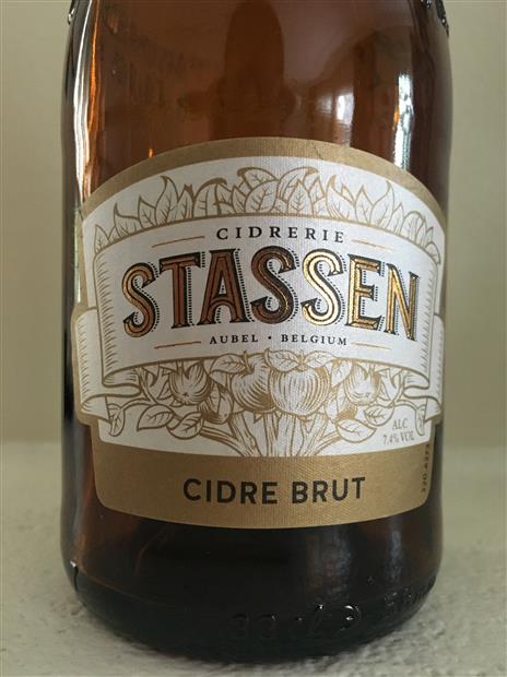 NV Cidrerie Stassen Cidre Brut, Belgium, Wallonie - CellarTracker