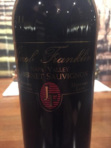 1999 Jacob Franklin Cabernet Sauvignon Napa Valley, USA, California ...