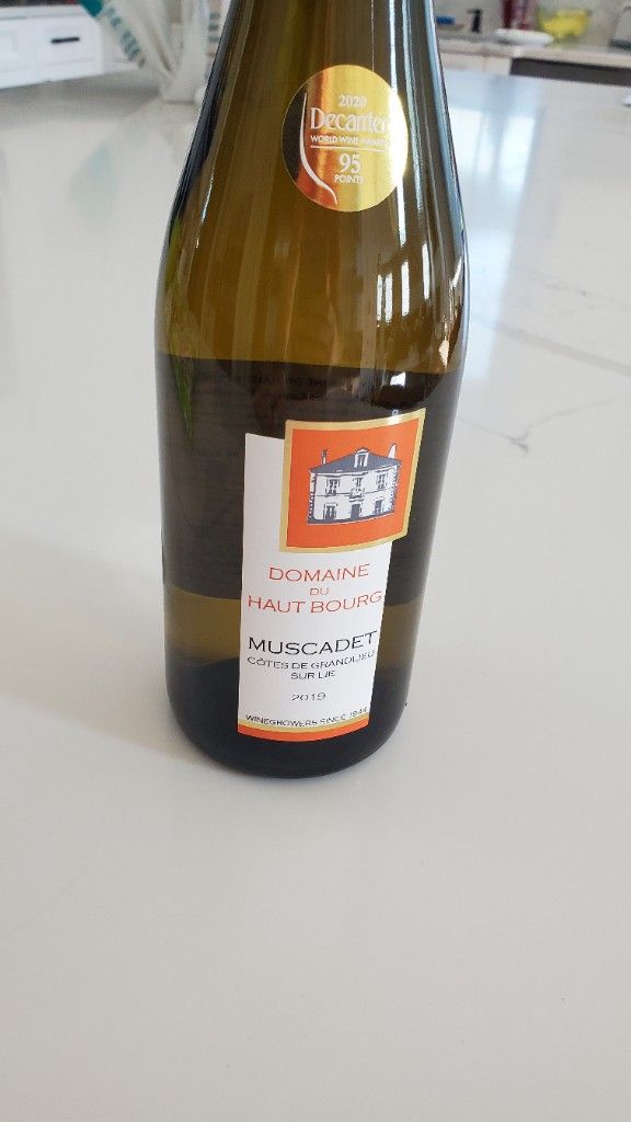 2020 Domaine du Haut Bourg Muscadet-Côtes de Grandlieu, France, Loire ...