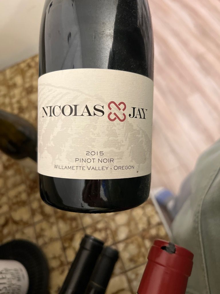 2022 Domaine Nicolas-Jay Pinot Noir, USA, Oregon - CellarTracker