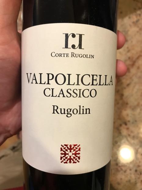 2016 Corte Rugolin Valpolicella Classico, Italy, Veneto, Valpolicella, Valpolicella Classico ...