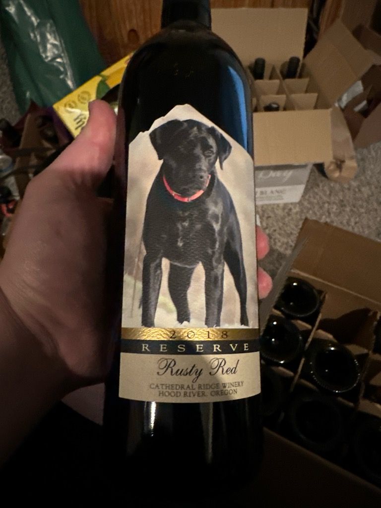 2018 Cathedral Ridge Reserve Rusty Red, USA, Oregon, Hood River County ...