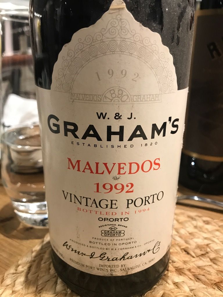 1997 Graham Porto Vintage Malvedos, Portugal, Douro, Porto - CellarTracker