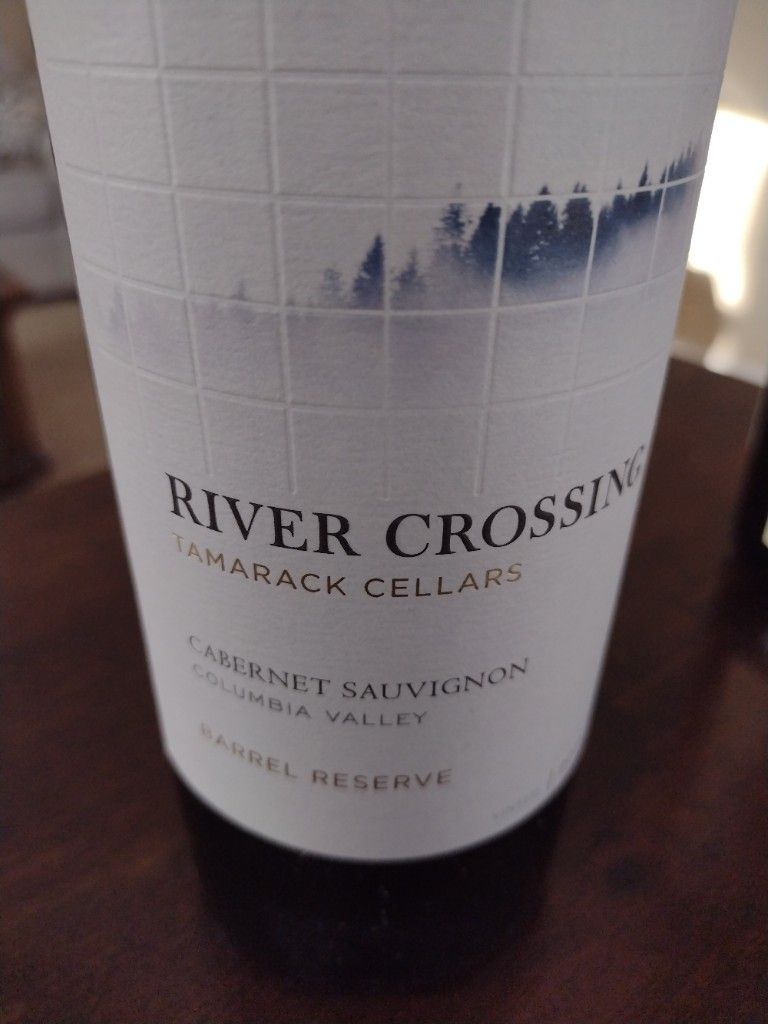 2019 Tamarack Cellars Cabernet Sauvignon River Crossing Barrel Reserve ...