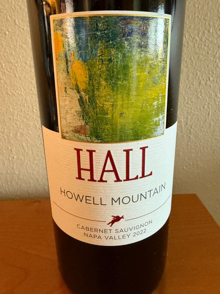 2022 Hall Cabernet Sauvignon Howell Mountain, USA, California, Napa ...