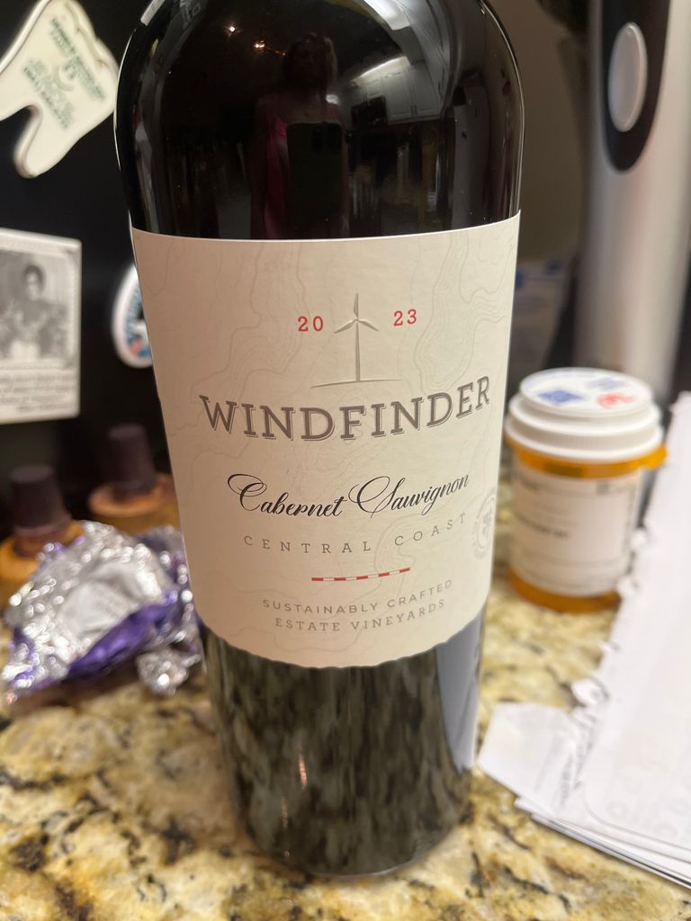 2021 Windfinder Cabernet Sauvignon Central Coast, USA, California ...