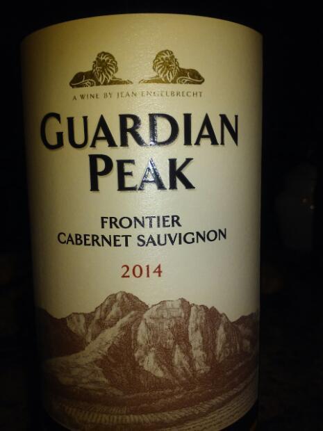 2015 Guardian Peak Cabernet Sauvignon Frontier, South Africa, Western ...
