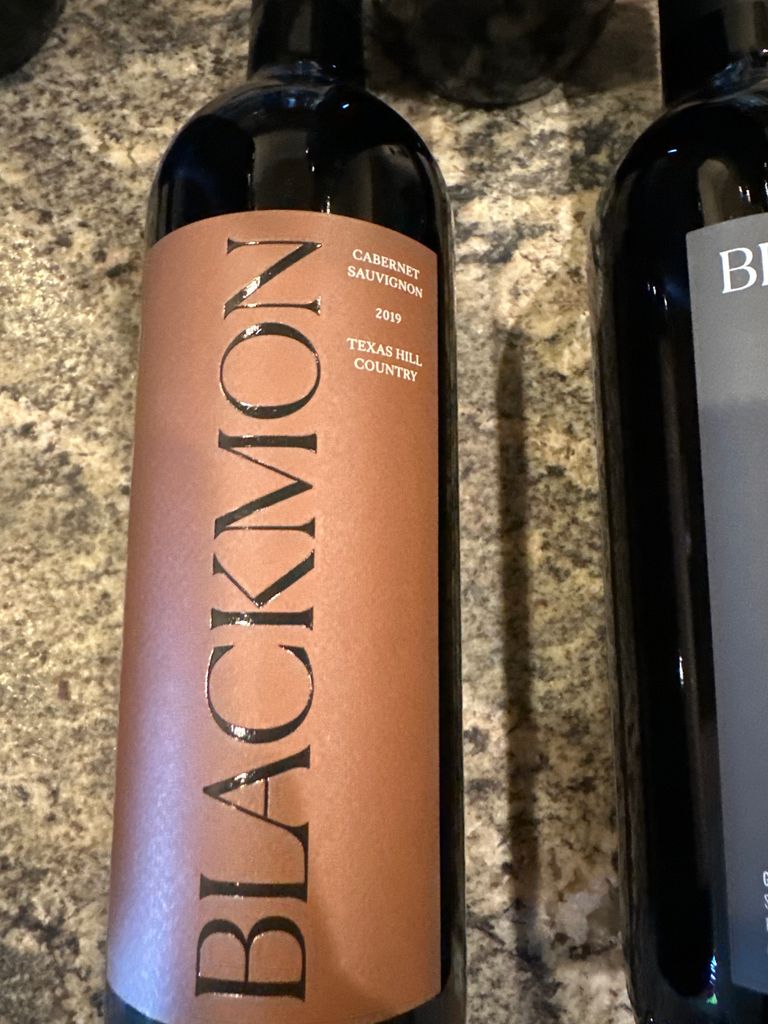 2019 Blackmon Ranch Vineyard Cabernet Sauvignon, USA, Texas, Texas Hill ...