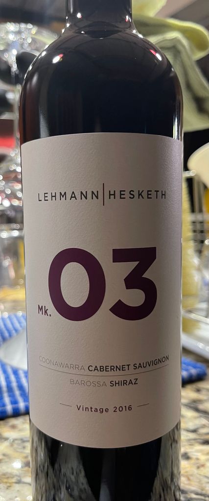 2016 Lehmann Hesketh Mk 03, Australia, South Australia - CellarTracker