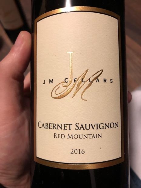 2017 JM Cellars Cabernet Sauvignon Shaw Vineyards, USA, Washington ...