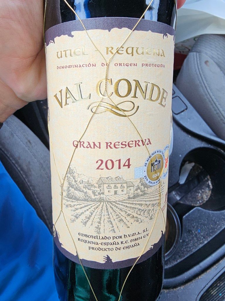 2013 Val Conde Utiel-Requena Reserva, Spain, Valencia, Utiel-Requena ...